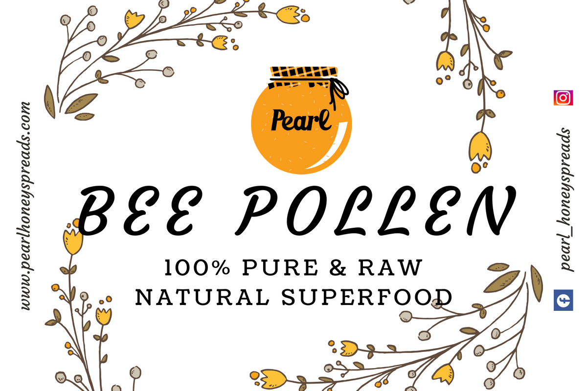 Bee Pollen Granules | Pearl Honey Spreads